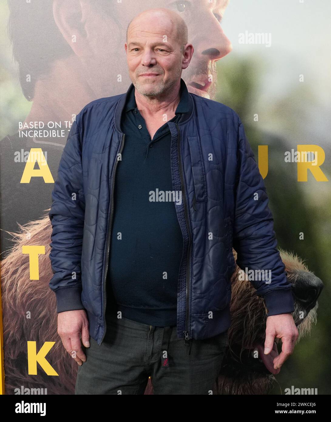 Los Angeles, USA. 19th Feb, 2024. Simon Cellan Jones arrives at the ...