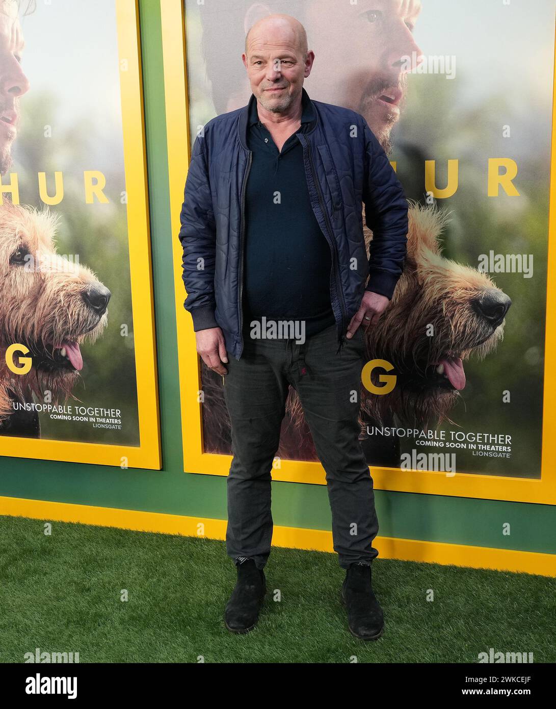Los Angeles, USA. 19th Feb, 2024. Simon Cellan Jones arrives at the ...