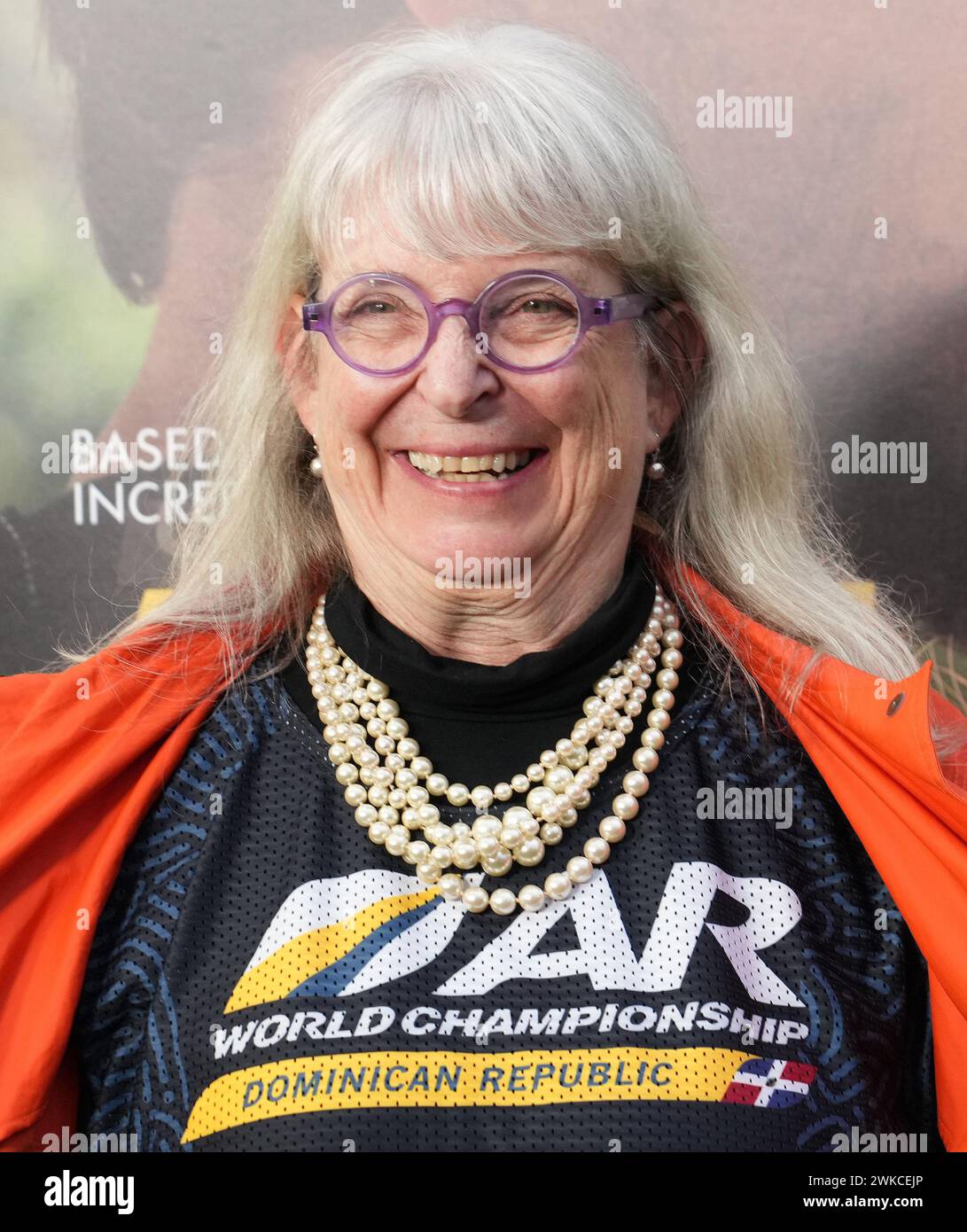 Los Angeles, USA. 19th Feb, 2024. Carol Ramsey arrives at the Lionsgate ...