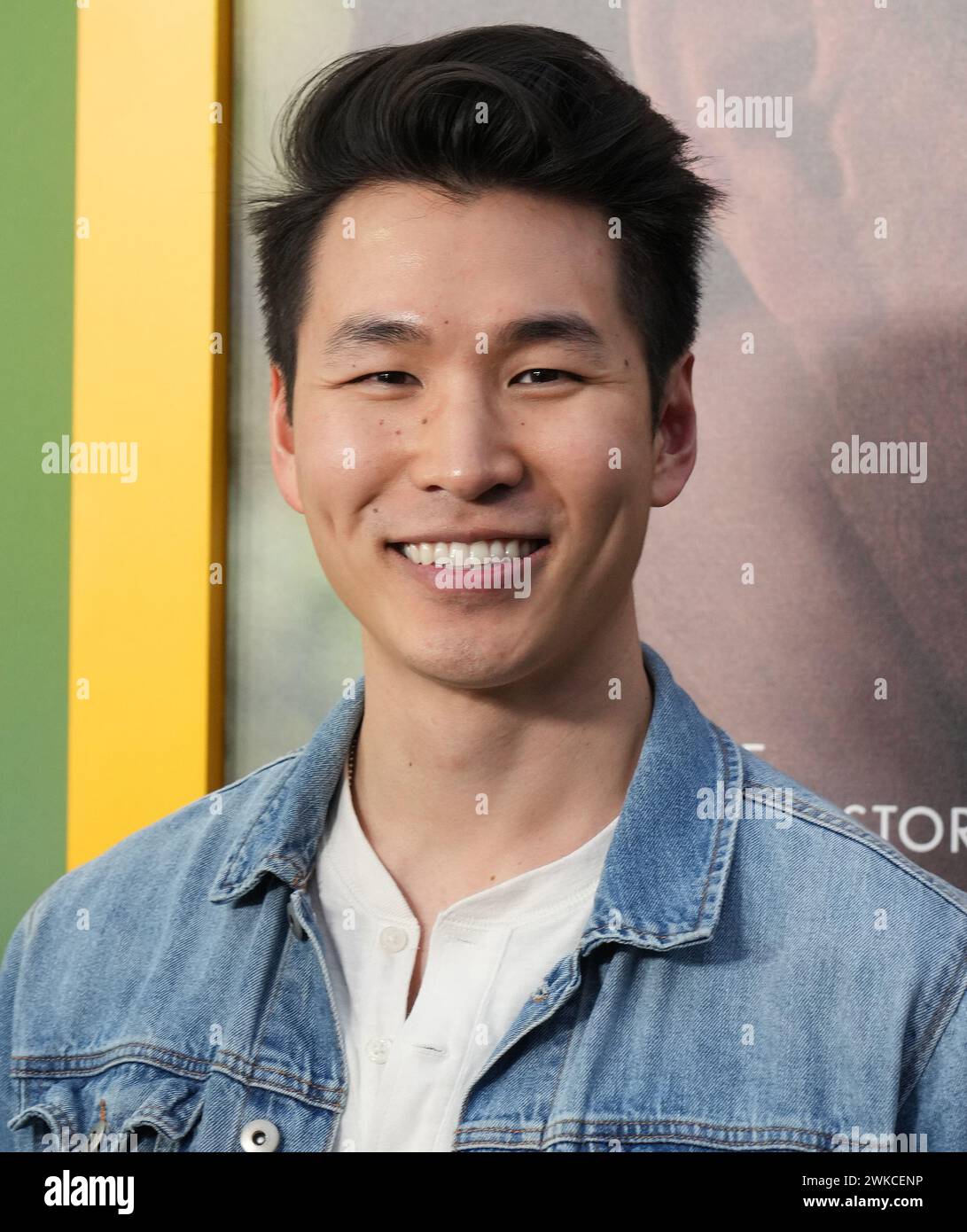 Los Angeles, USA. 19th Feb, 2024. Michael Bow arrives at the Lionsgate ...