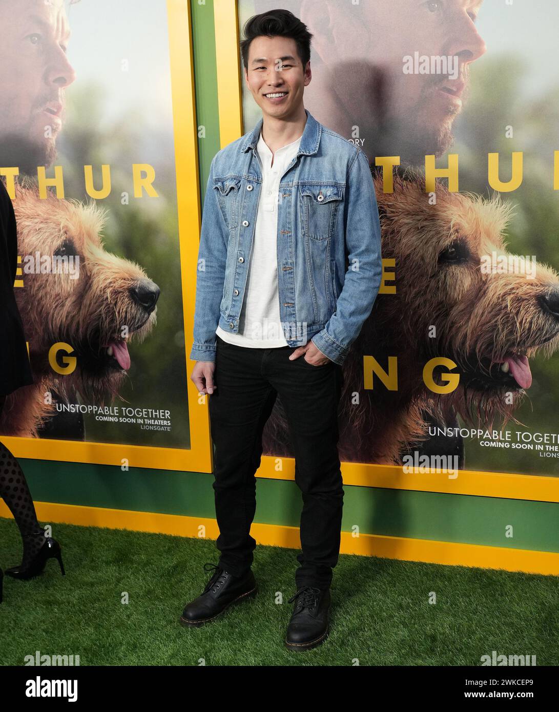 Michael Bow arrives at the Lionsgate's ARTHUR THE KING Los Angeles Screening held at the AMC ...