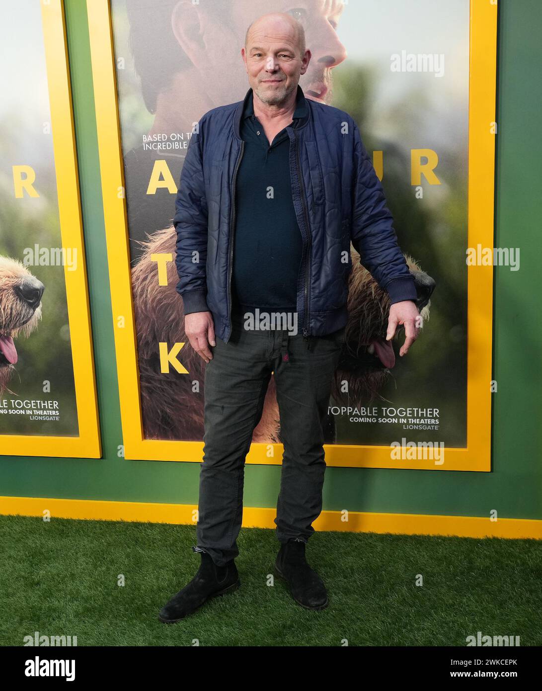 Los Angeles, USA. 19th Feb, 2024. Simon Cellan Jones arrives at the ...