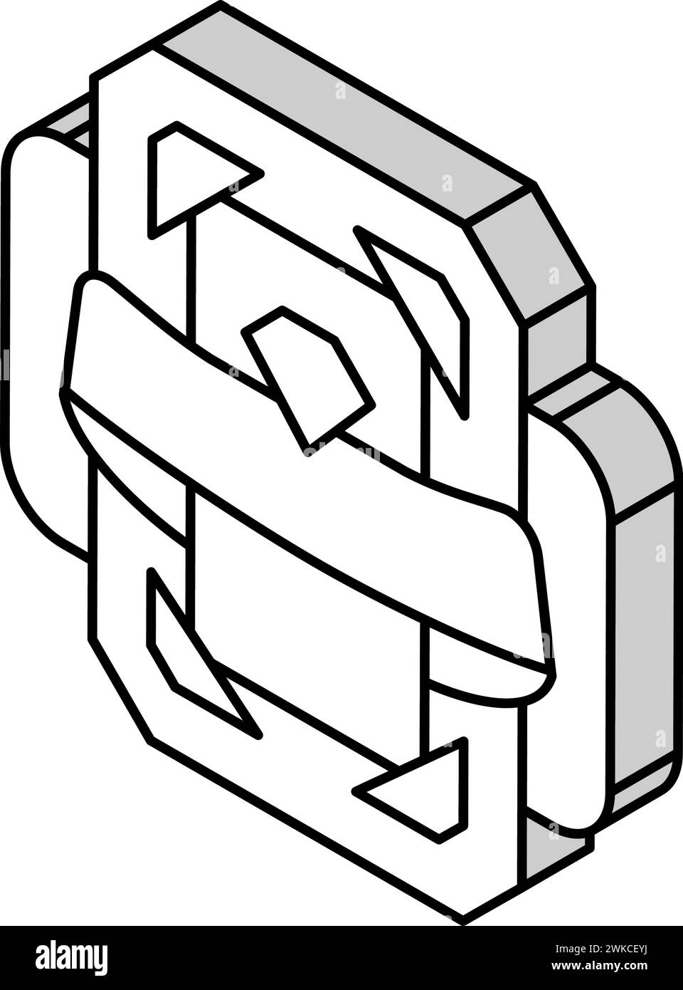 video game reward with diamond isometric icon vector illustration Stock ...