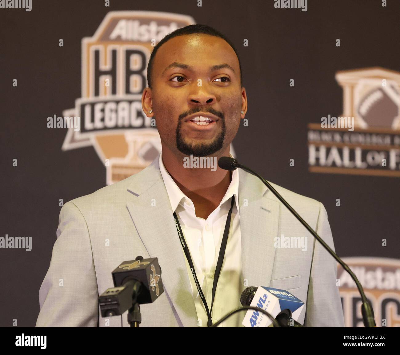 New Orleans, USA. 19th Feb, 2024. Braylon Cook (Executive Director ...