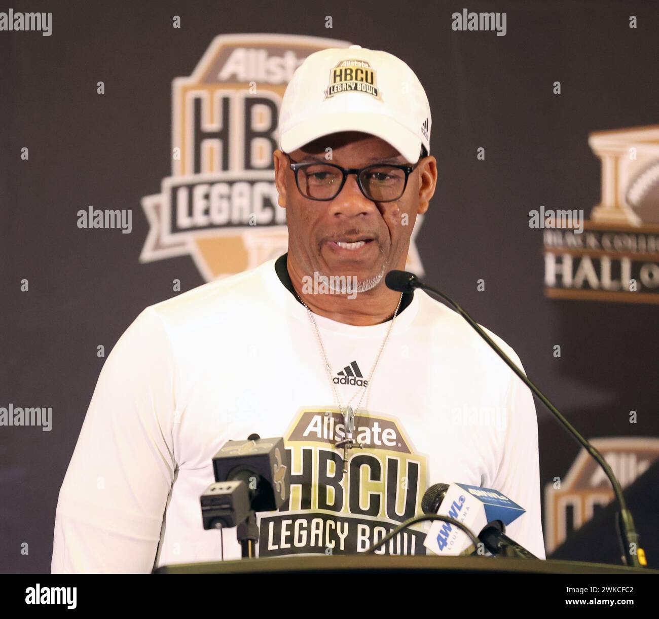 New Orleans, USA. 19th Feb, 2024. Team Robinson Co-Head (and current ...