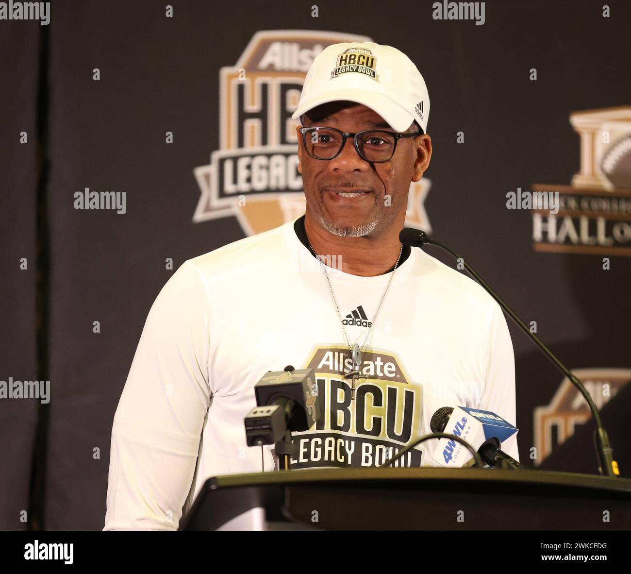 New Orleans, USA. 19th Feb, 2024. Team Robinson Co-Head (and current ...