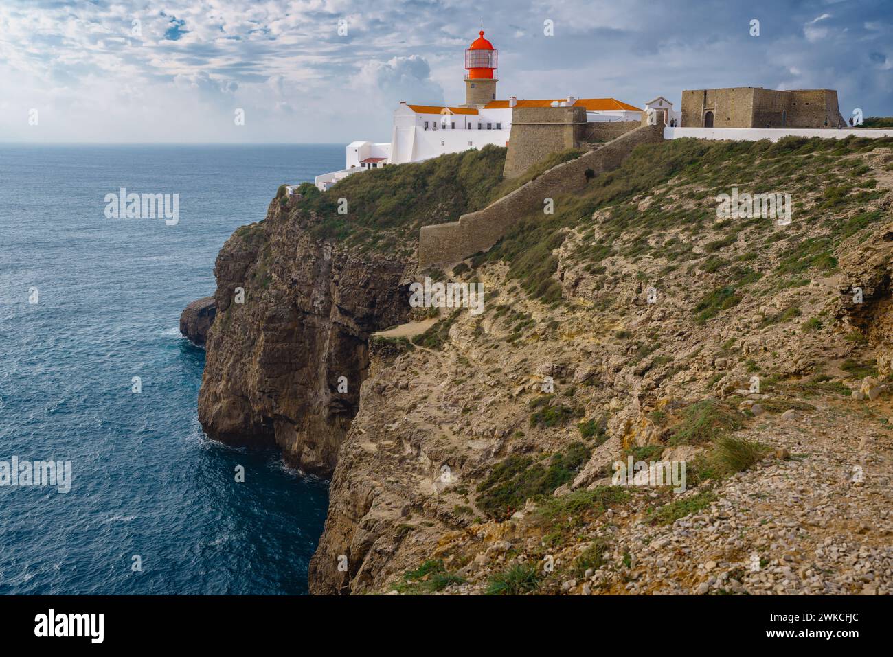 Cape St.Vincent, the southwesternmost point of continental Europe. The ...