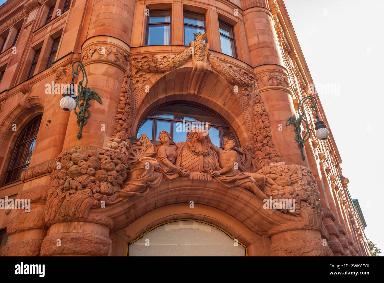 stockholm, sweden, 29 july 2023, art deco building rosenbad ...