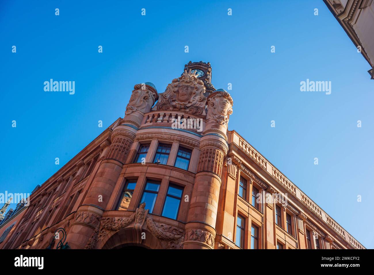 stockholm, sweden, 29 july 2023, art deco building rosenbad ...