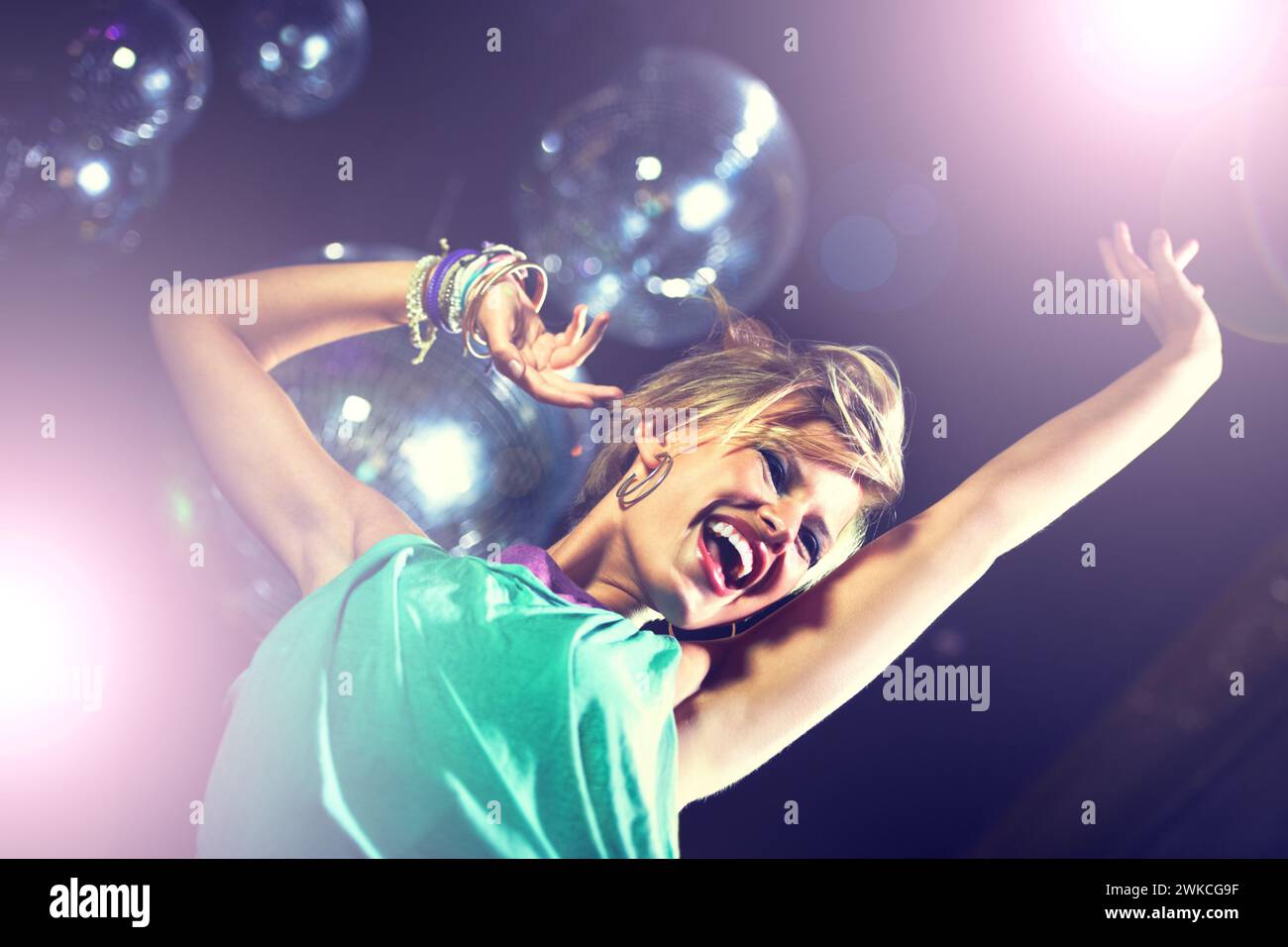 Rave dancing vintage hi-res stock photography and images - Alamy
