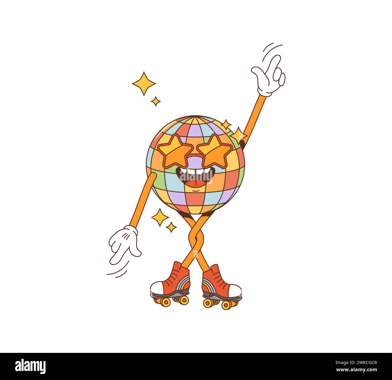 1960s nightlife Stock Vector Images - Alamy