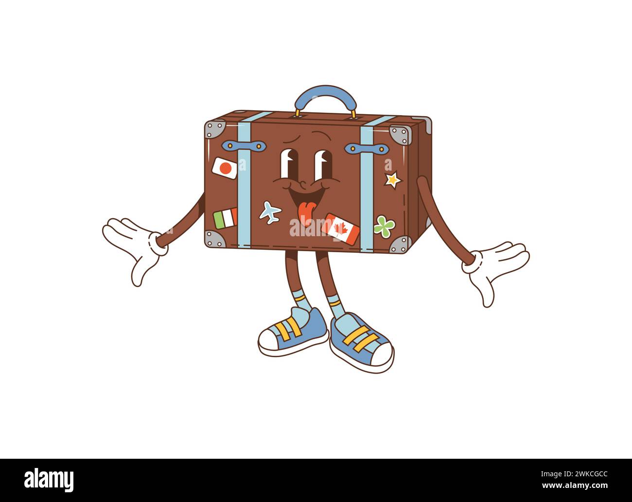 Cartoon suitcase hi-res stock photography and images - Alamy