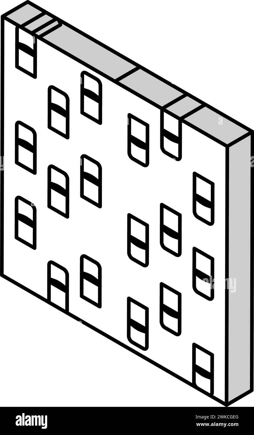 freeway road isometric icon vector illustration Stock Vector Image ...