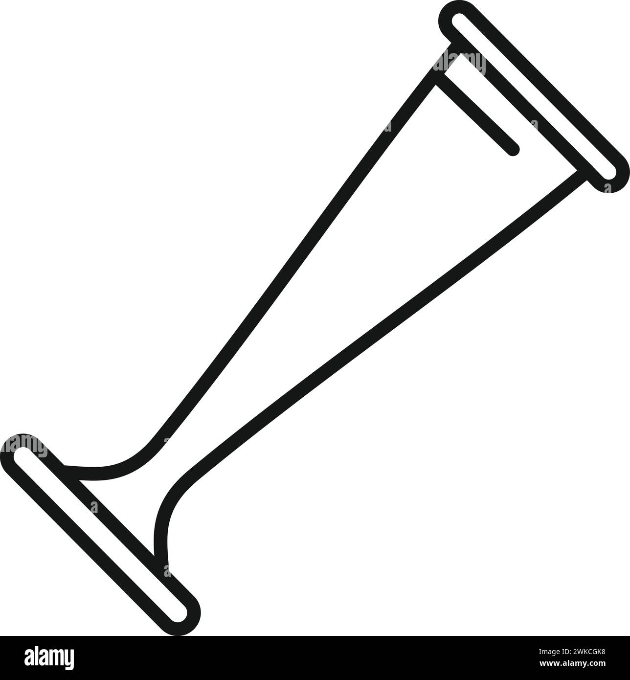 Examination tool icon outline vector. Clinical body evaluation. Lab ...