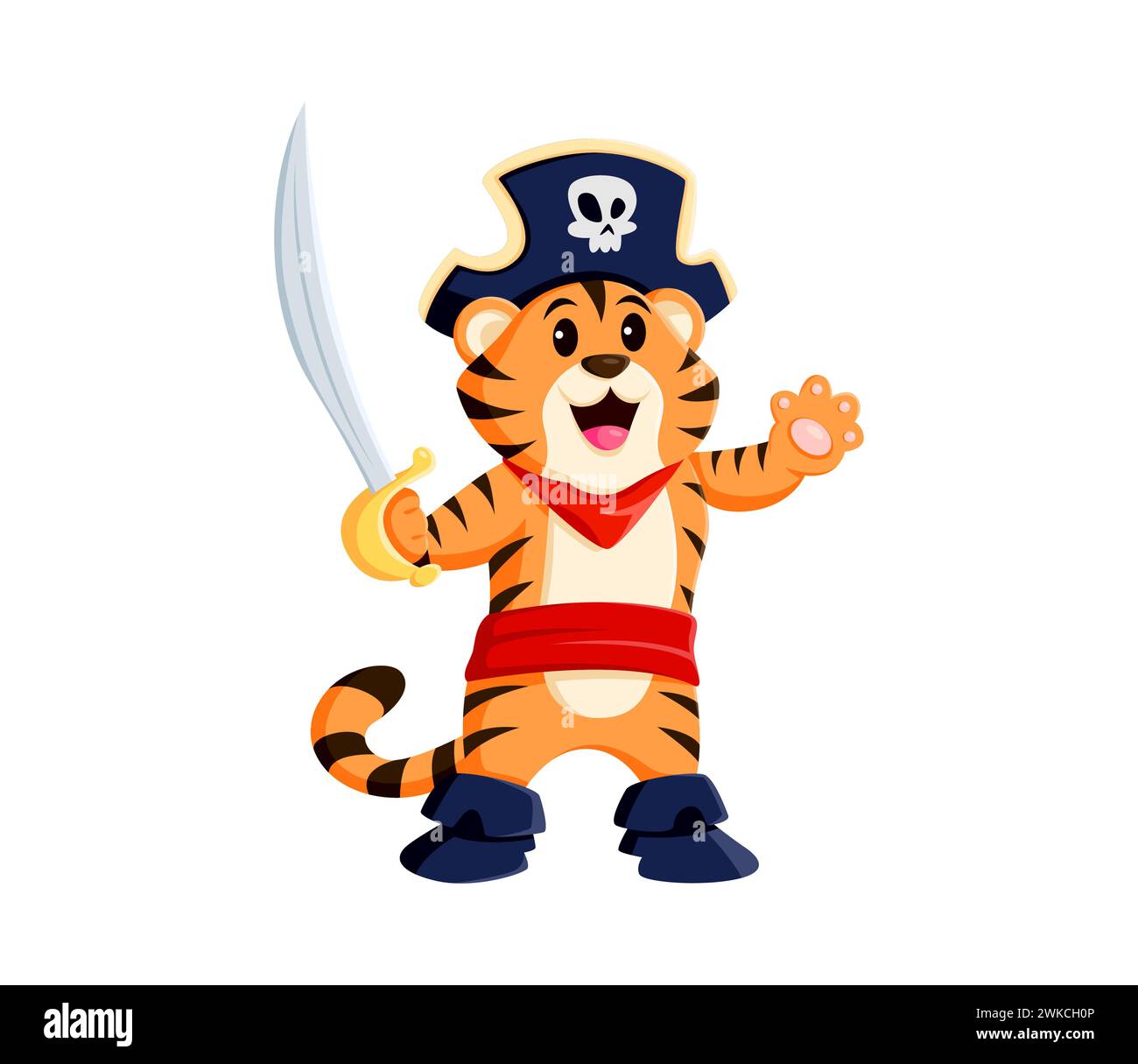 Cartoon tiger hi-res stock photography and images - Alamy