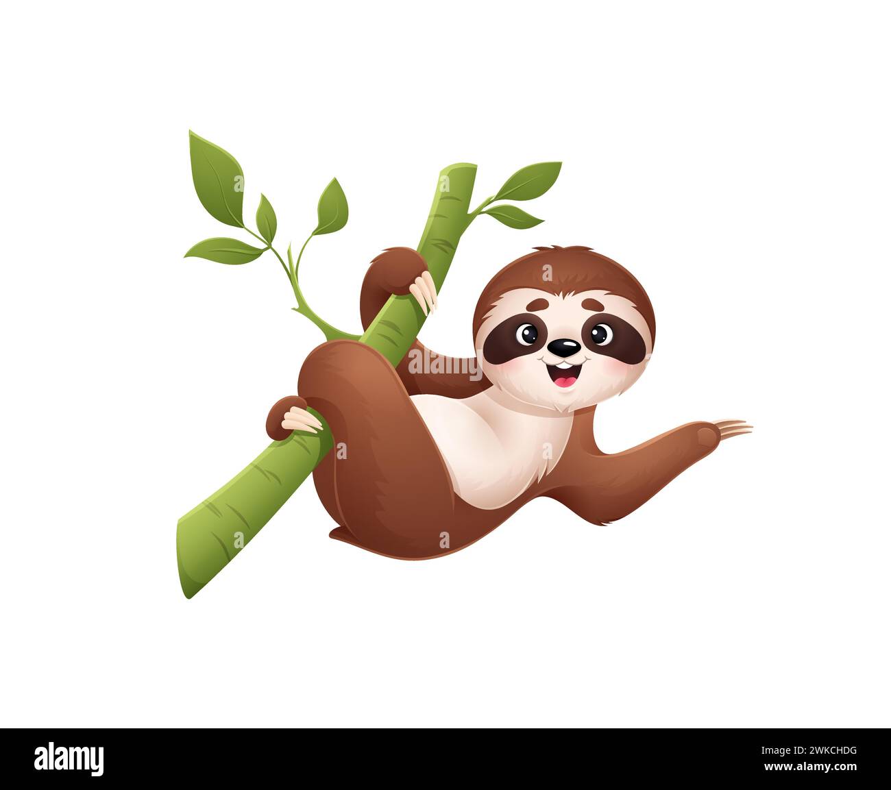 Isolated personage saying hello hi-res stock photography and images - Alamy