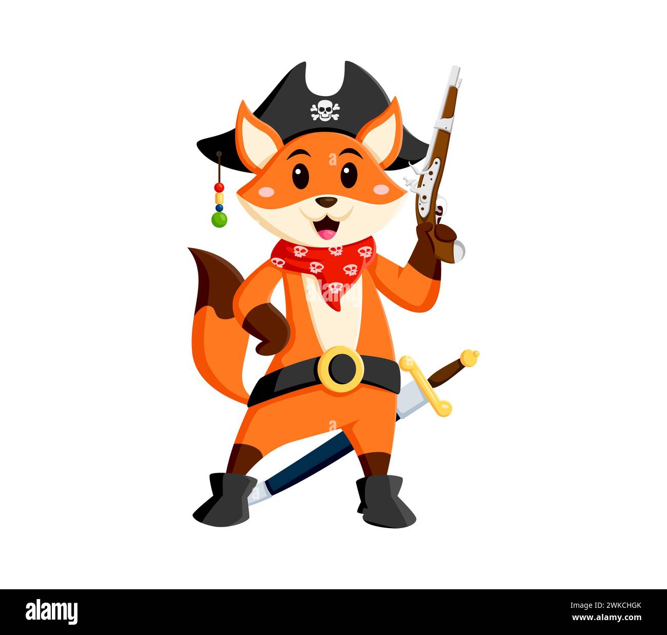 Cartoon fox hi-res stock photography and images - Alamy