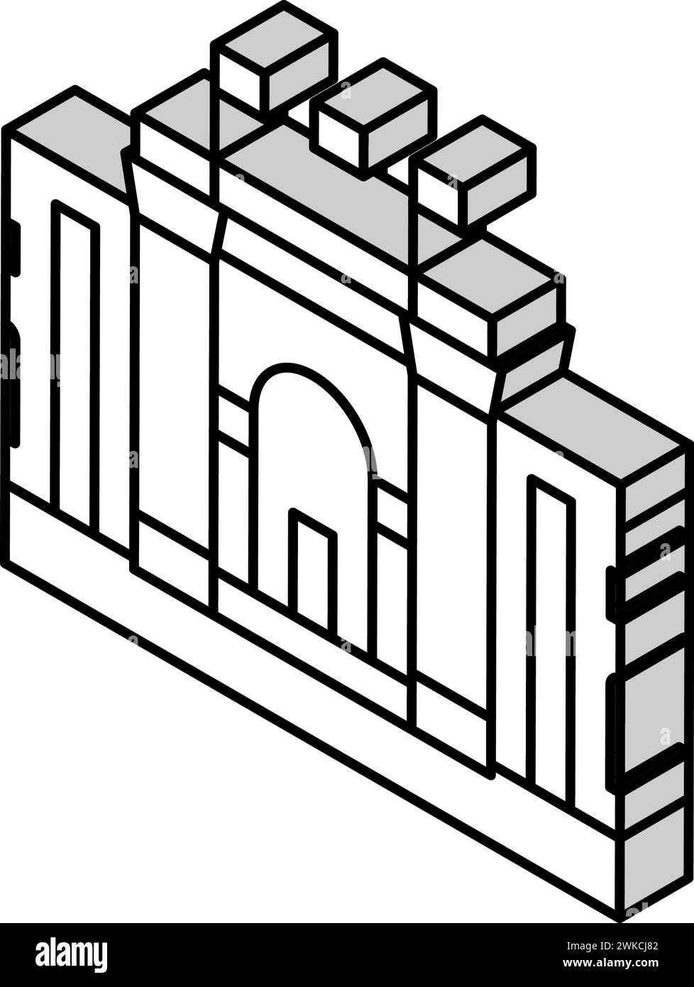 cairo museum isometric icon vector illustration Stock Vector Image & Art - Alamy