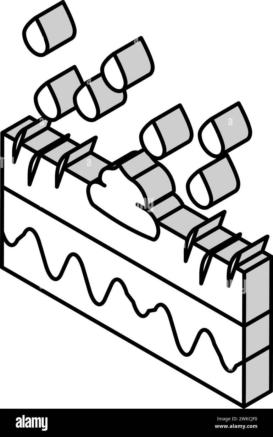 cream for wet hair isometric icon vector illustration Stock Vector ...