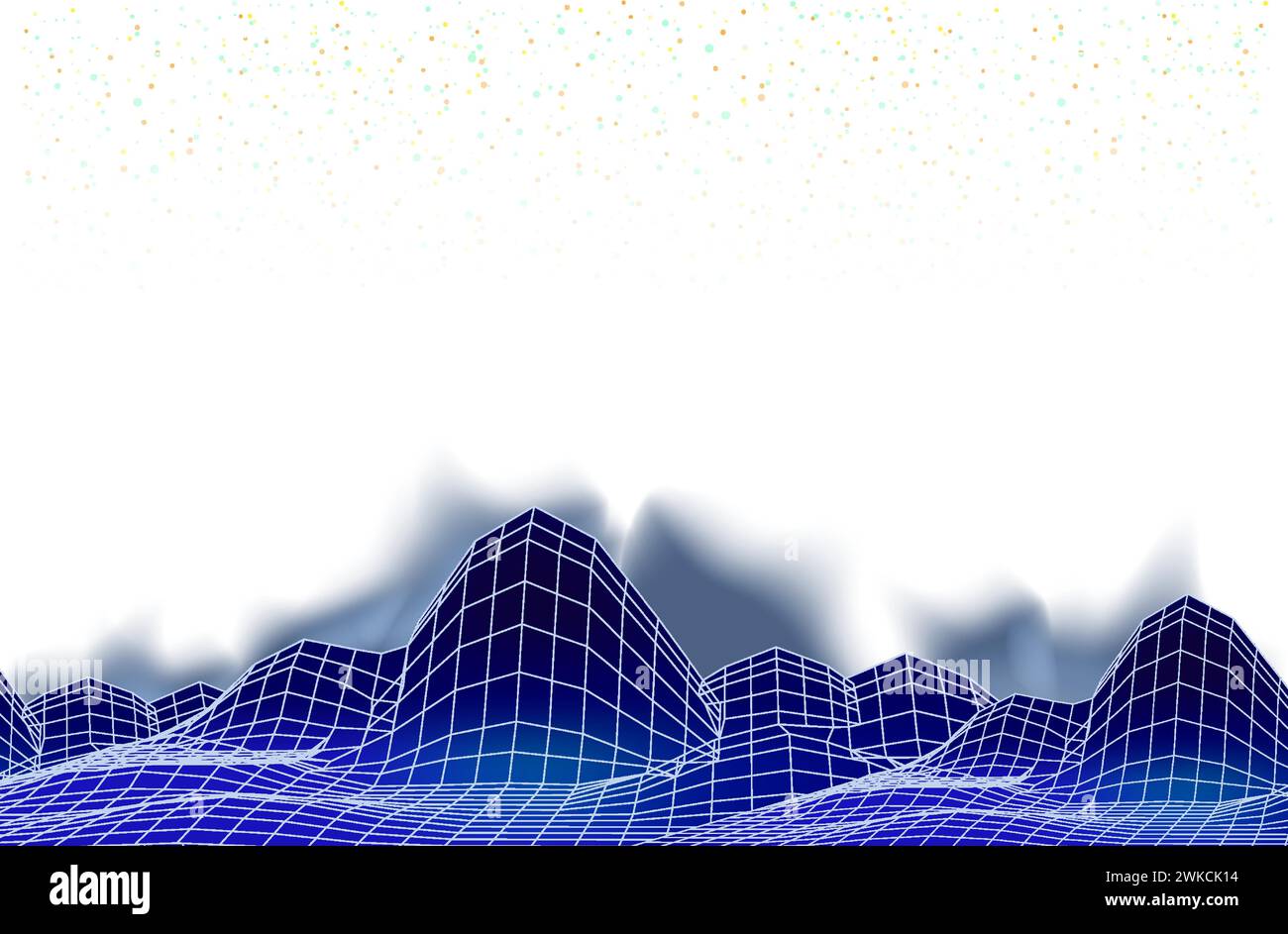 Synthwave retro banner vaporwave aesthetic background Stock Vector ...