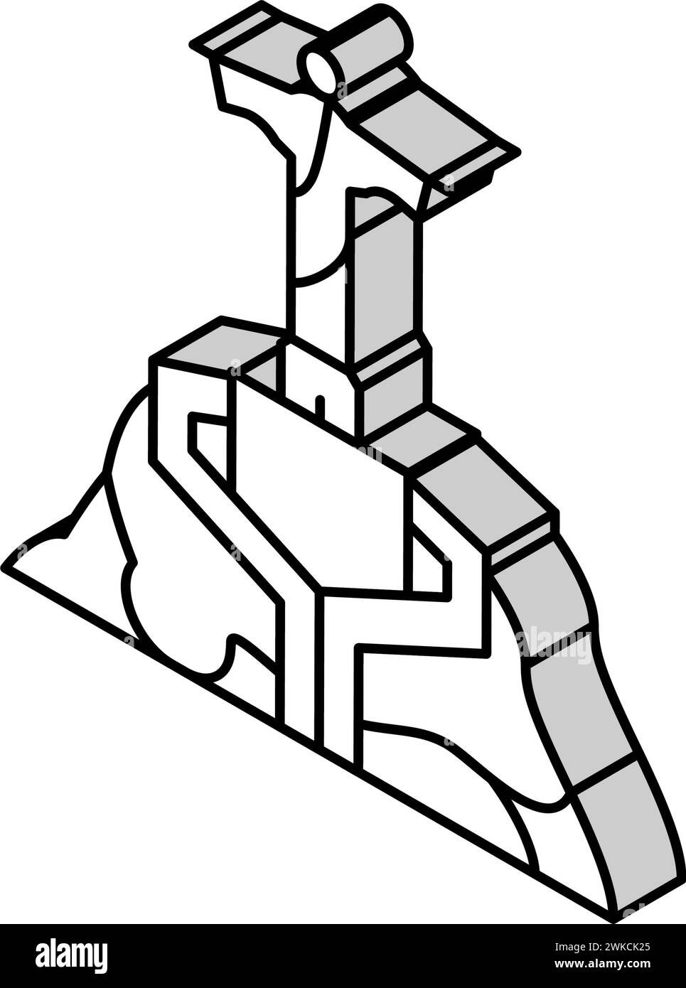 rio de janeiro isometric icon vector illustration Stock Vector Image ...