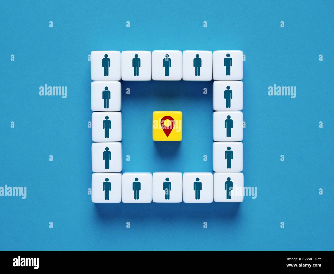 Meeting point. Navigation and travel destination. Finding direction or ...