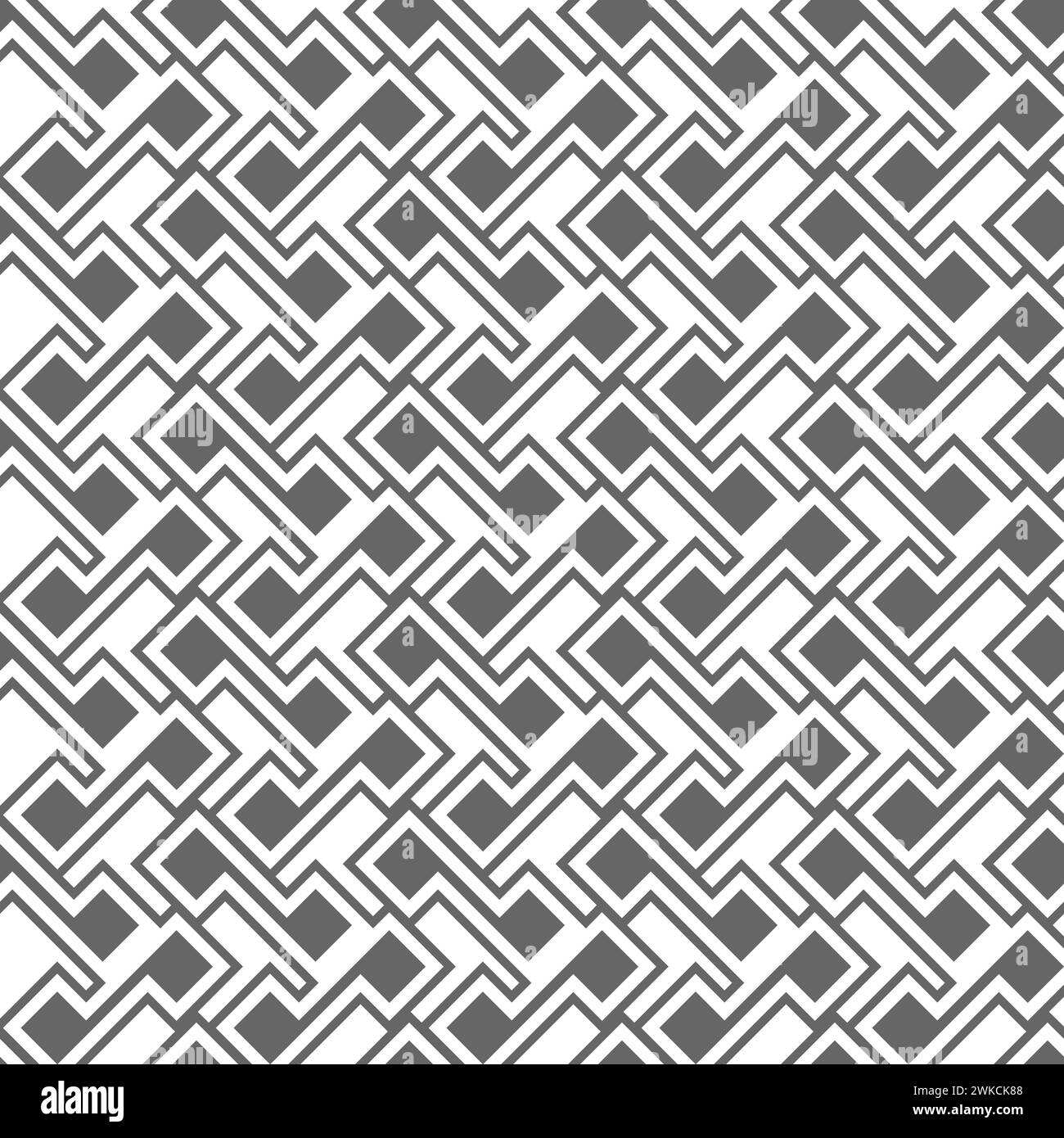 Seamless pattern of abstract geometric shapes. Design of texture ...