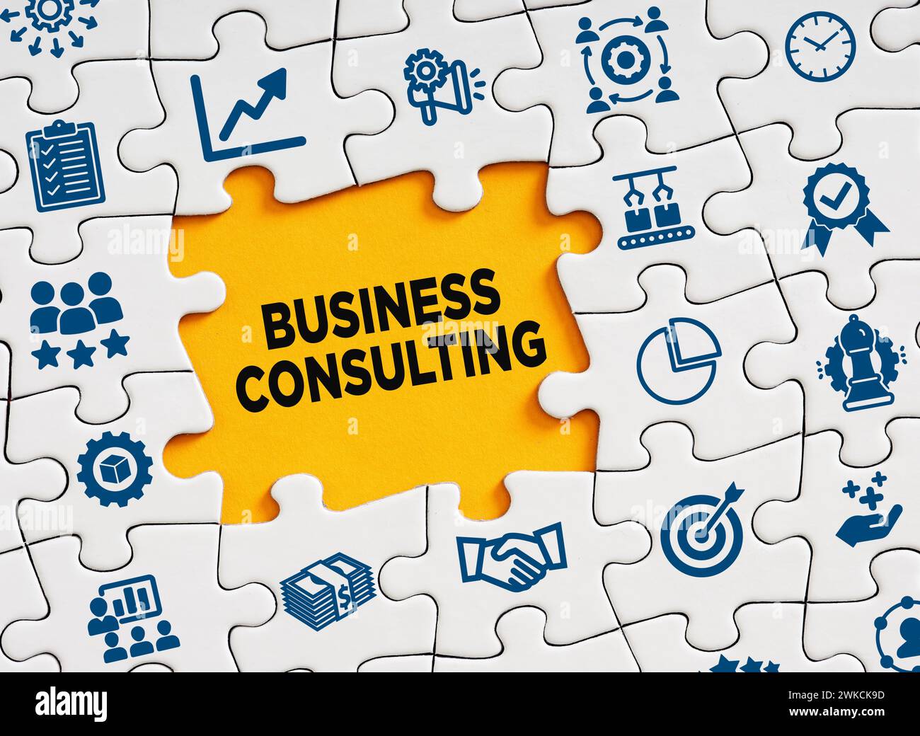 Business consulting concept. The word business consulting in a missing ...