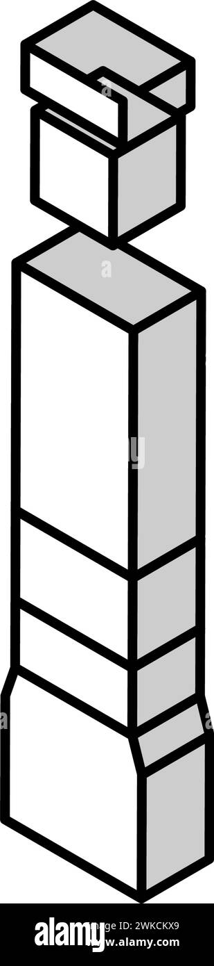 mechanical mill isometric icon vector illustration Stock Vector Image ...