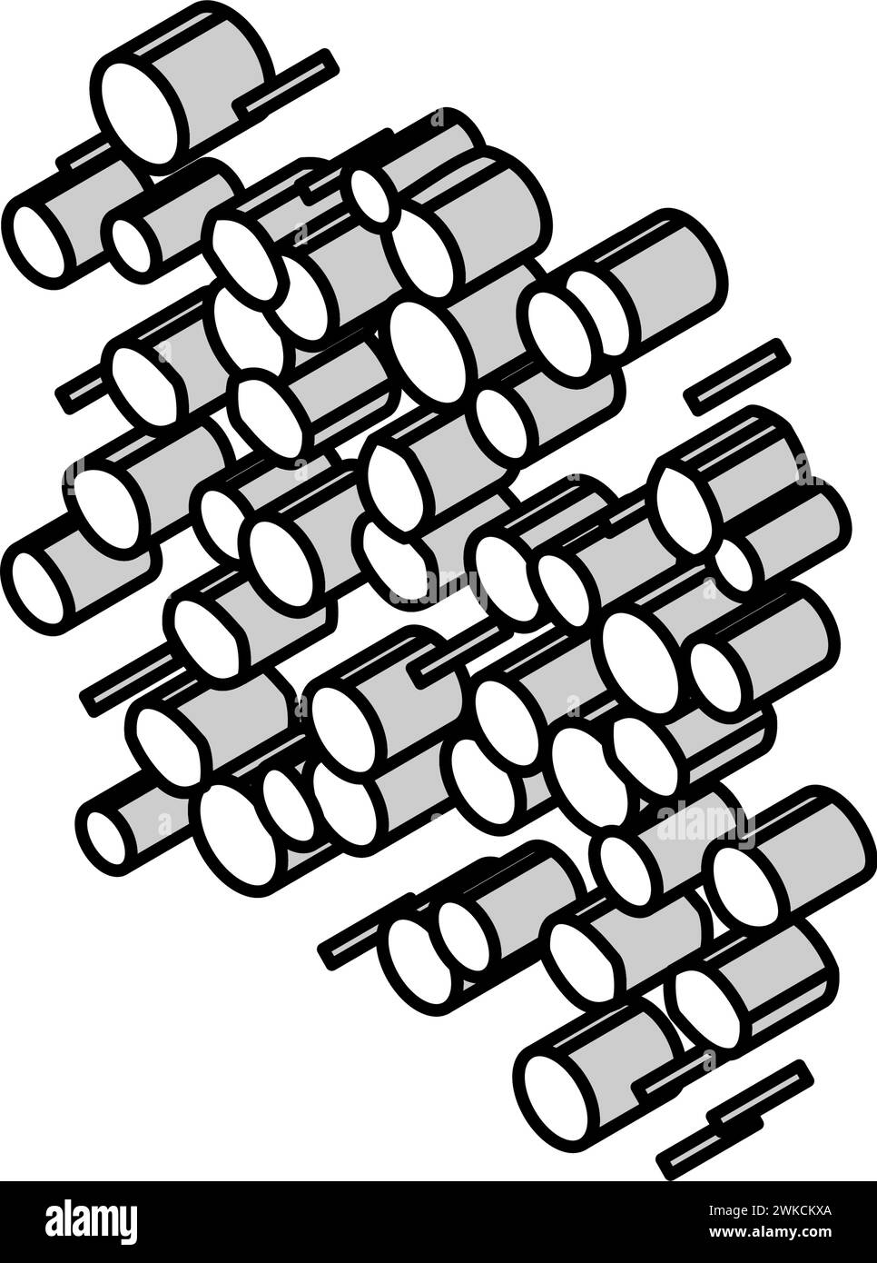 dry pepper mix isometric icon vector illustration Stock Vector Image ...