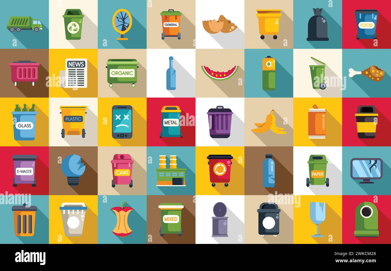 Cardboard reprocessing Stock Vector Images - Alamy