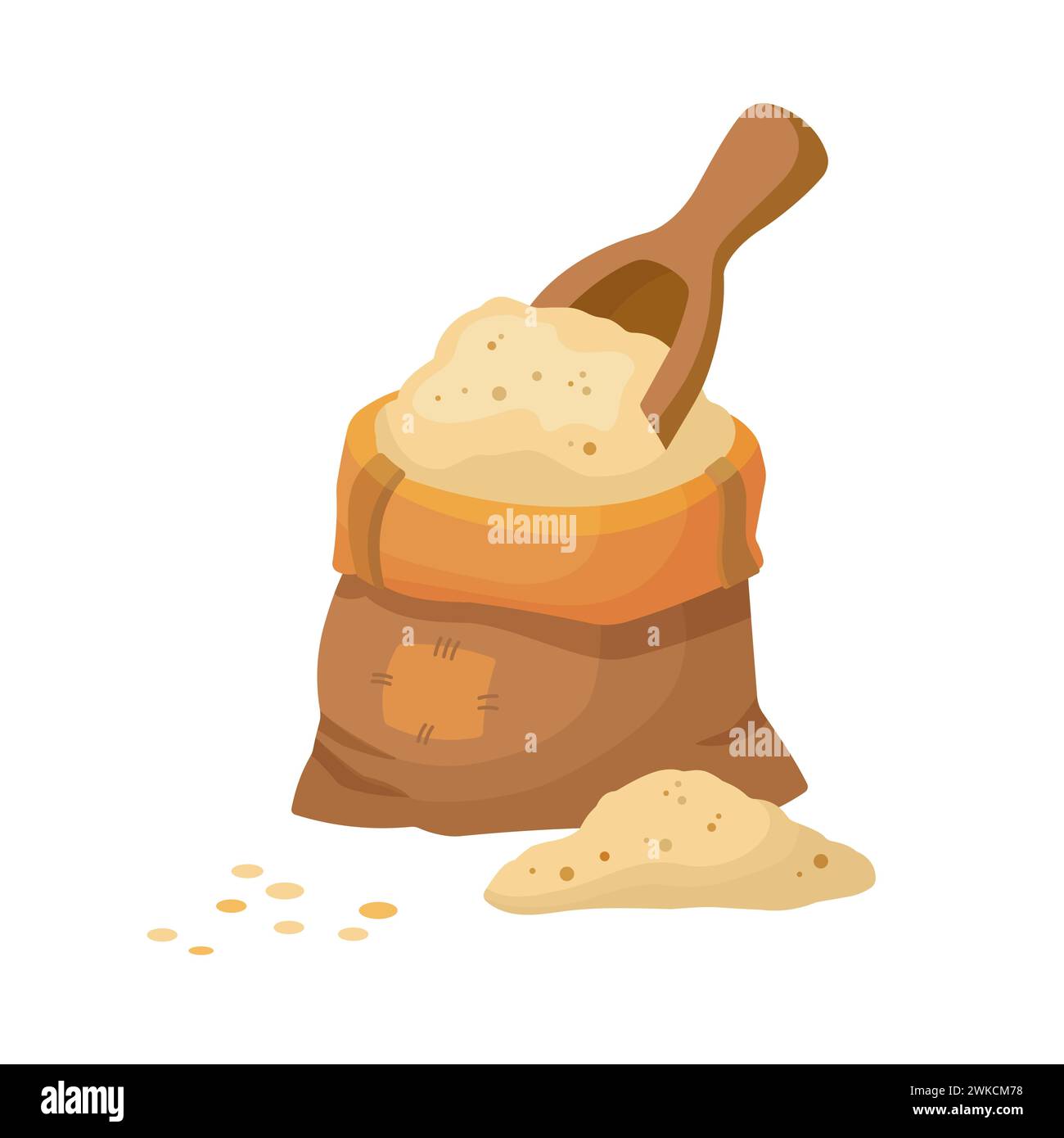 Sack scoop Stock Vector Images - Alamy