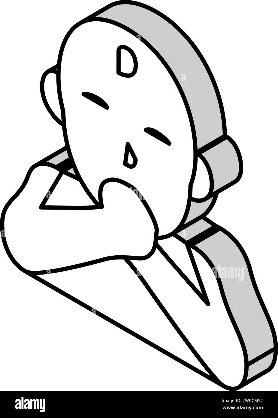 Tonic neck reflex Stock Vector Images - Alamy