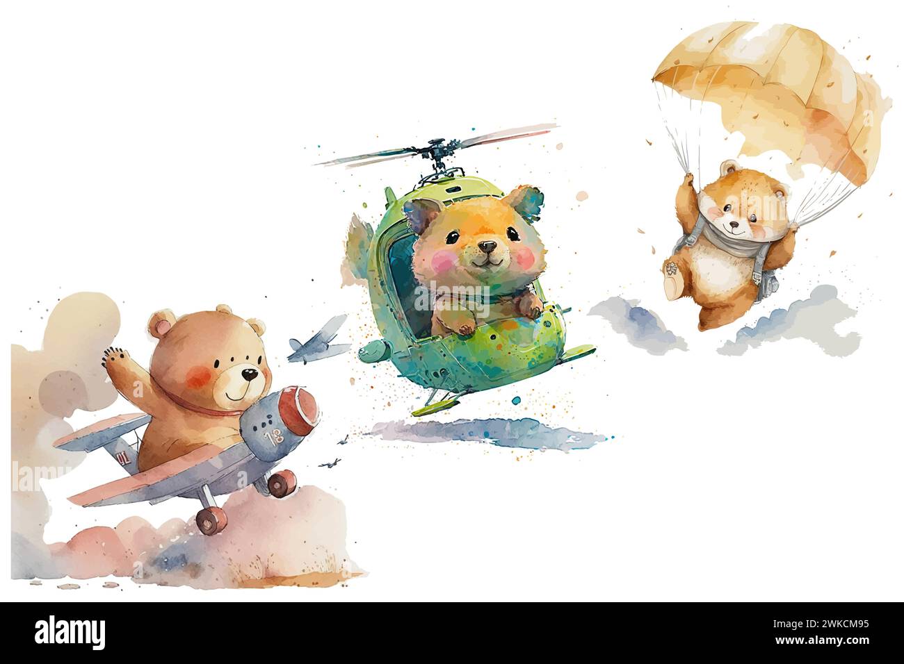 Illustration funny cartoon little flies hi-res stock photography and ...
