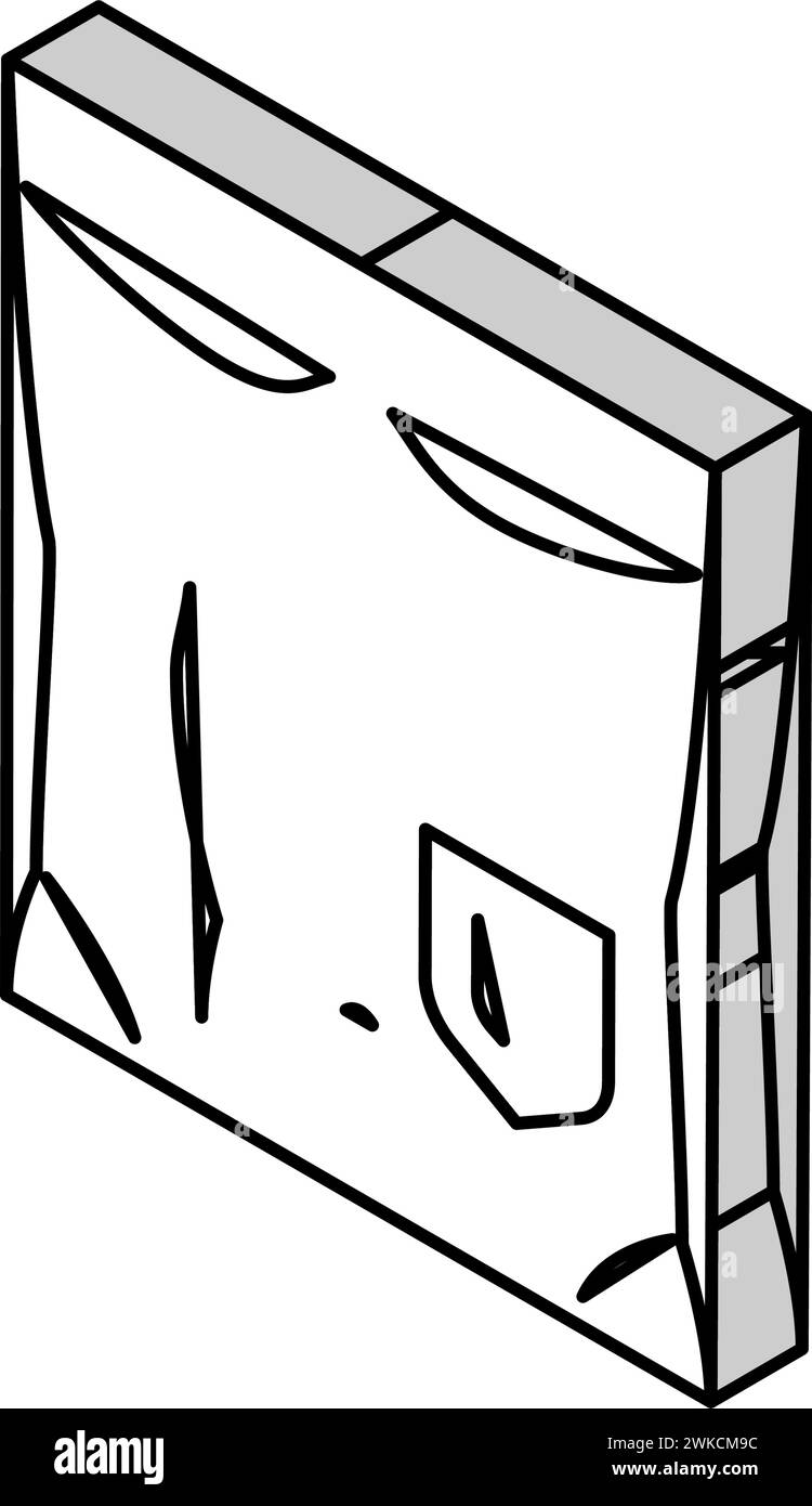 muscular defense isometric icon vector illustration Stock Vector Image ...