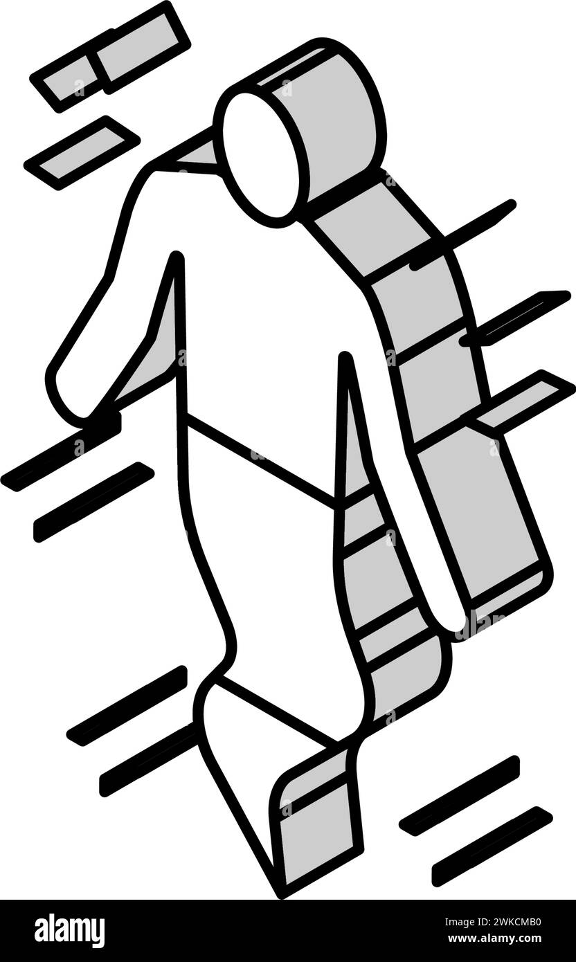 soul human isometric icon vector illustration Stock Vector Image & Art ...