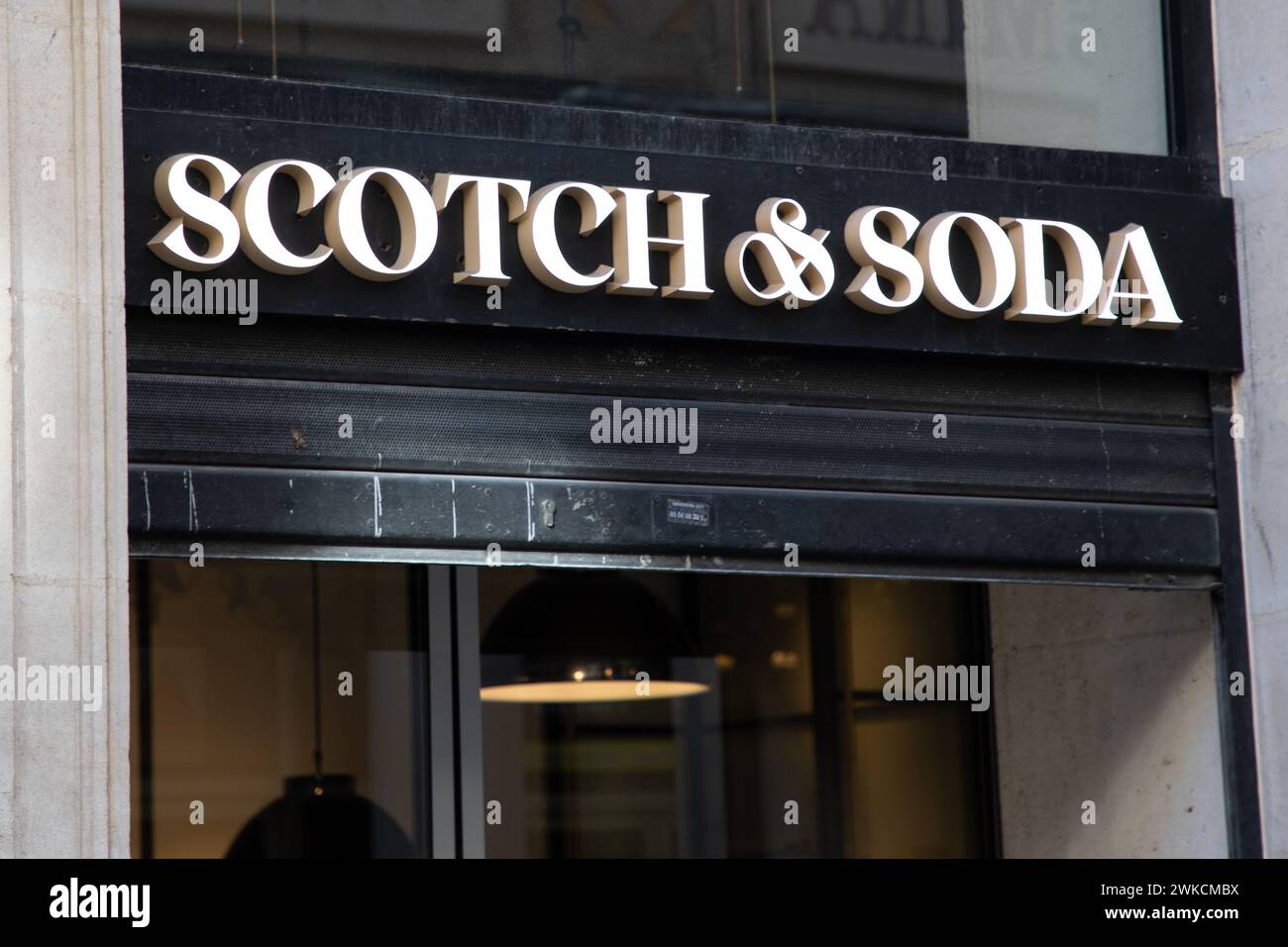 Bordeaux , France - 02 19 2024 : Scotch & Soda amsterdam chain brand ...