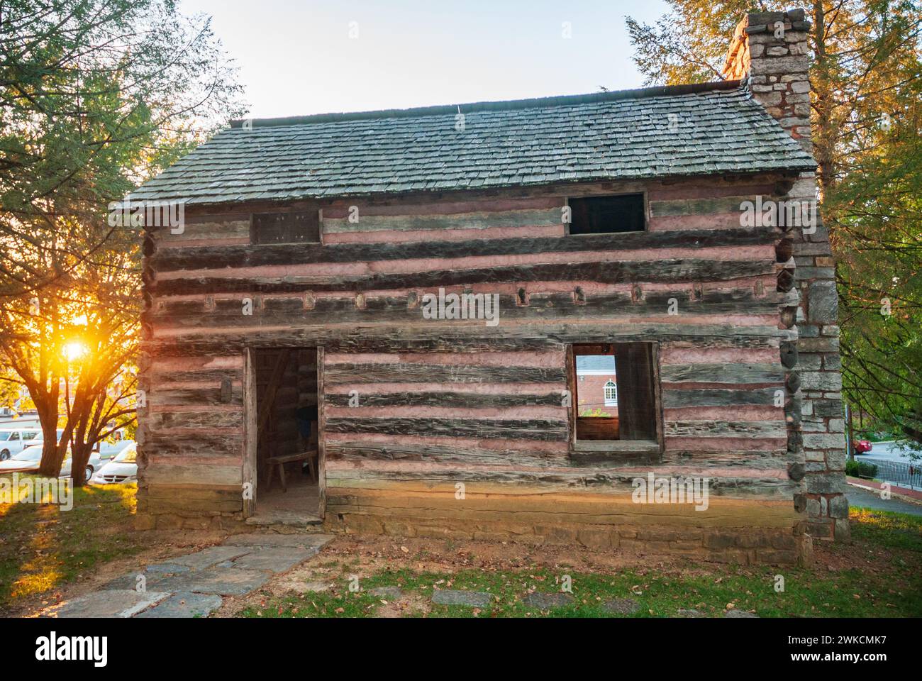 The Capitol of the State of Franklin, in Greeneville, Tennessee Stock ...