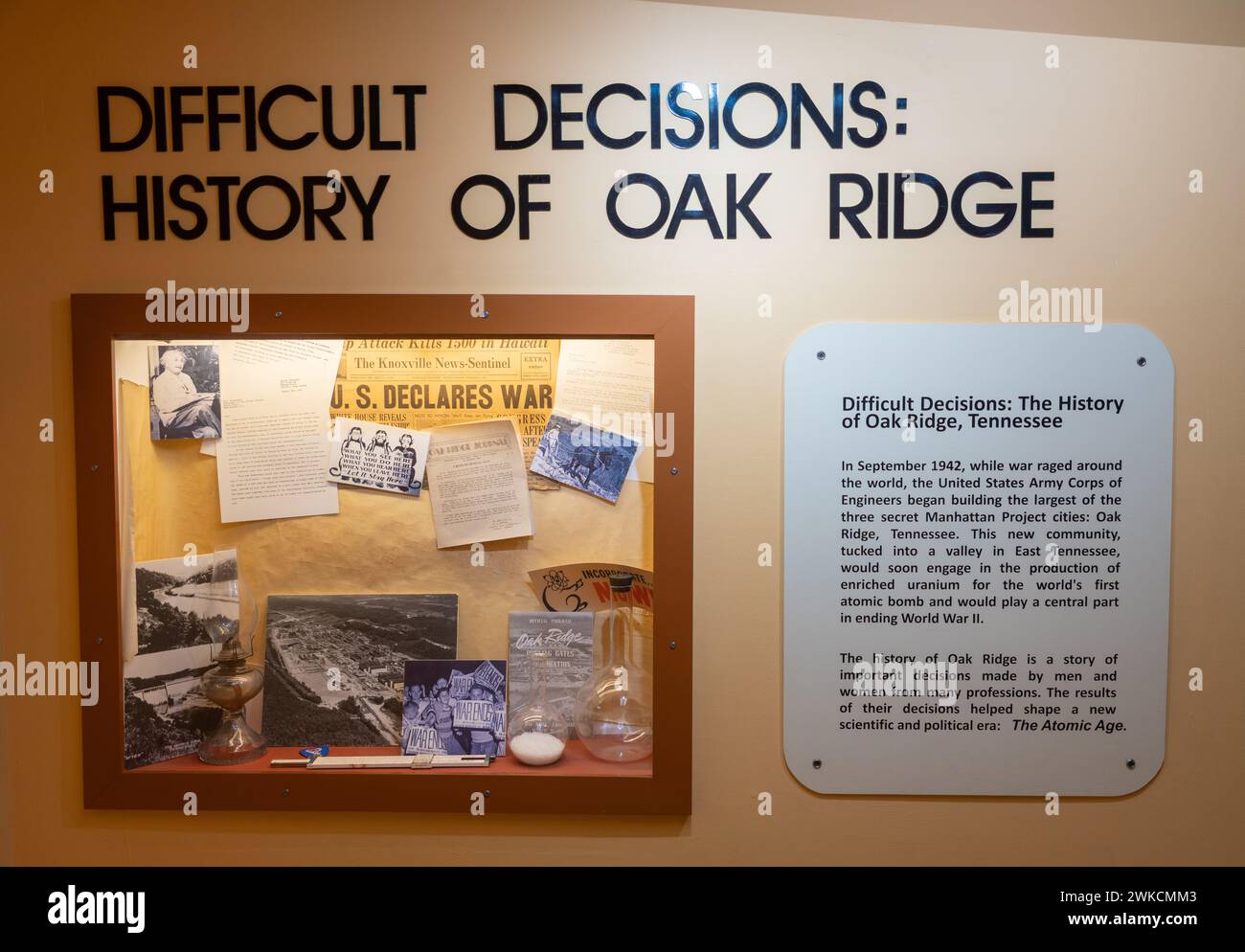 The Oak Ridge Manhattan Project National Historical Park, Tennessee ...