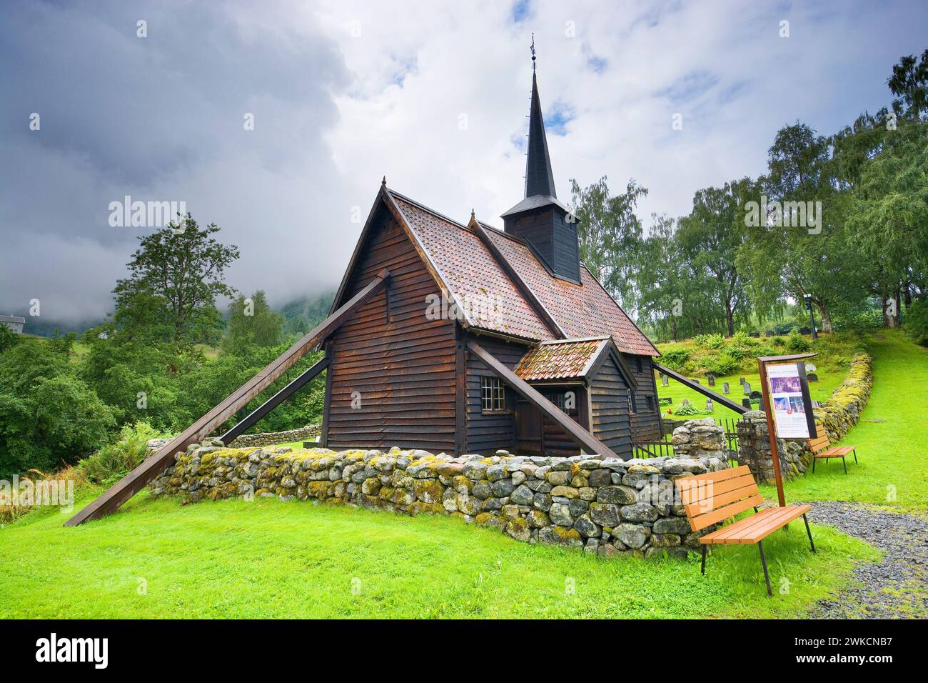 Rodven Stave Church, Norway Stock Photo - Alamy