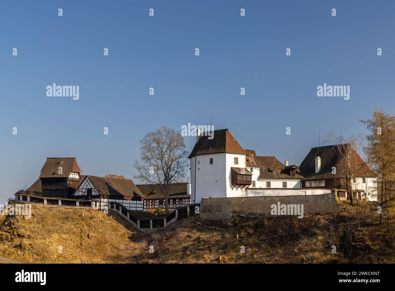 Seeberg Castle near Franzensbad, Western Bohemia, Czech Republic Stock ...