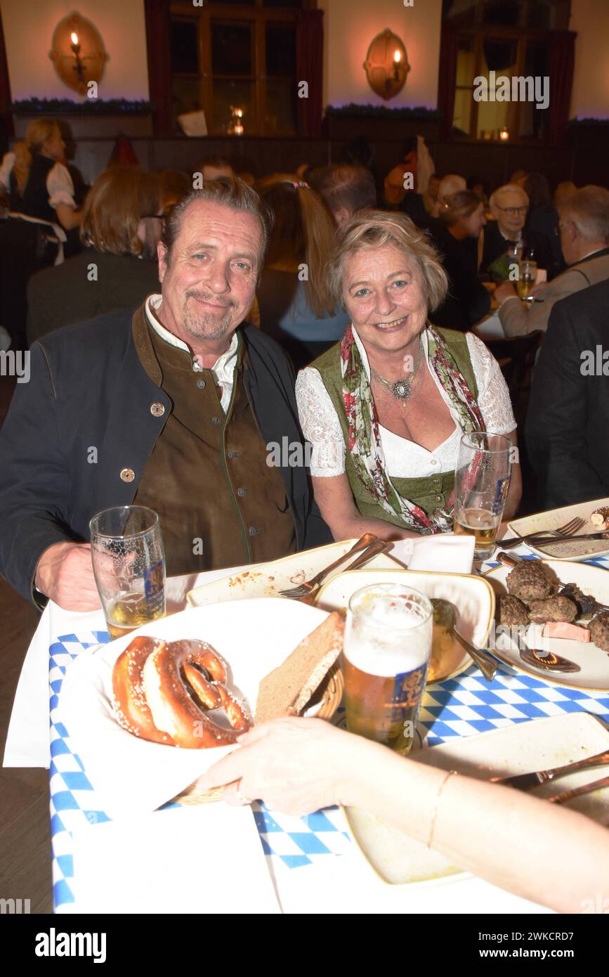 Andreas Karin Griebel Schauspieler Muenchen 19.05.2024 Augustiner ...