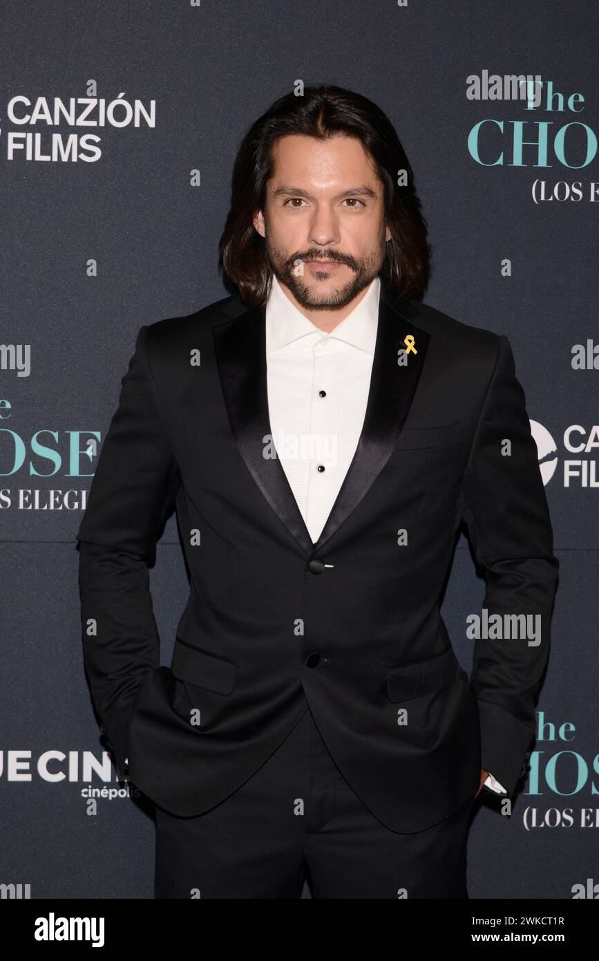 Mexico City, Mexico. 19th Feb, 2024. Shahar Isaac is attending the red ...