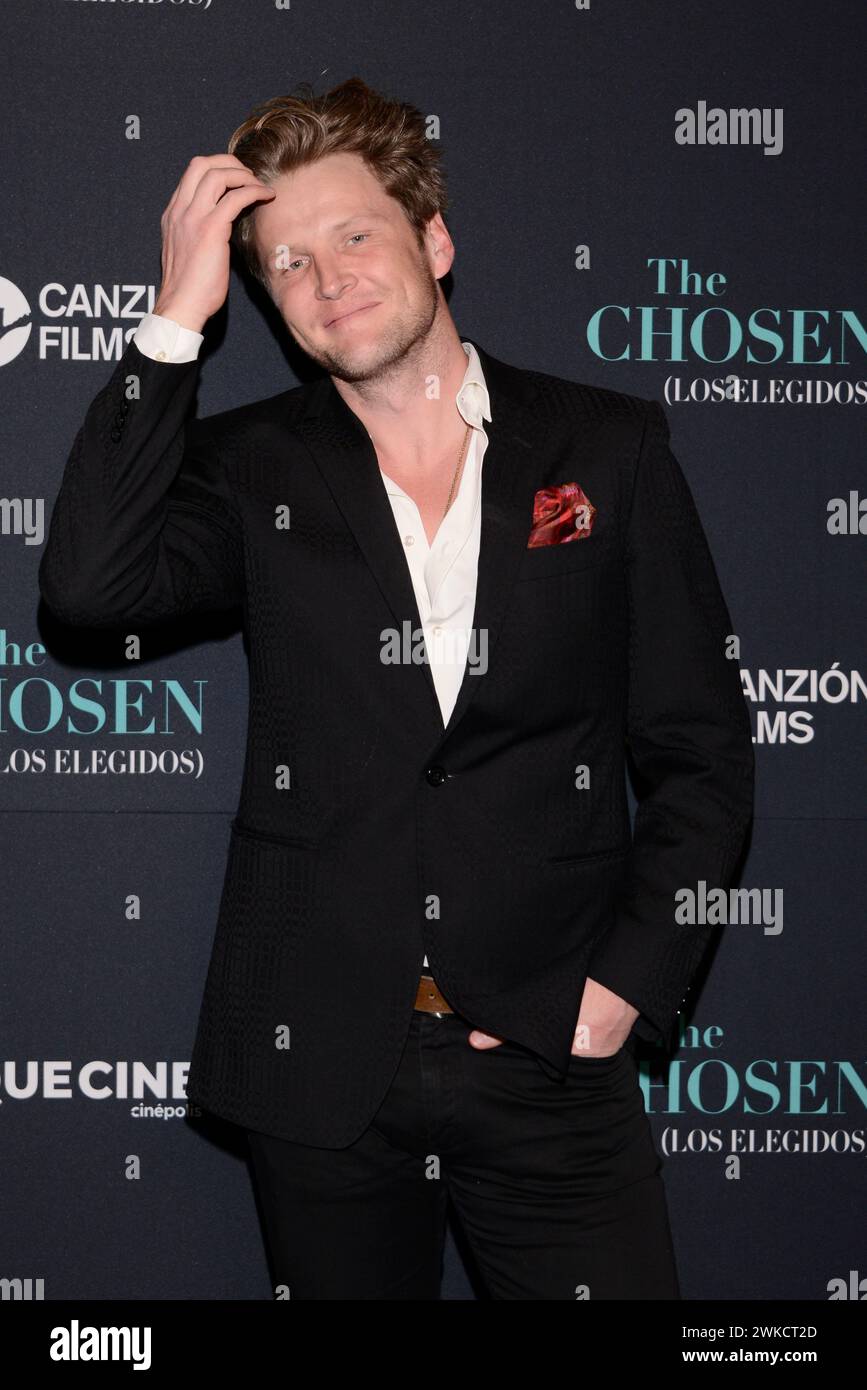 Mexico City, Mexico. 19th Feb, 2024. Alexander Acha is attending the ...