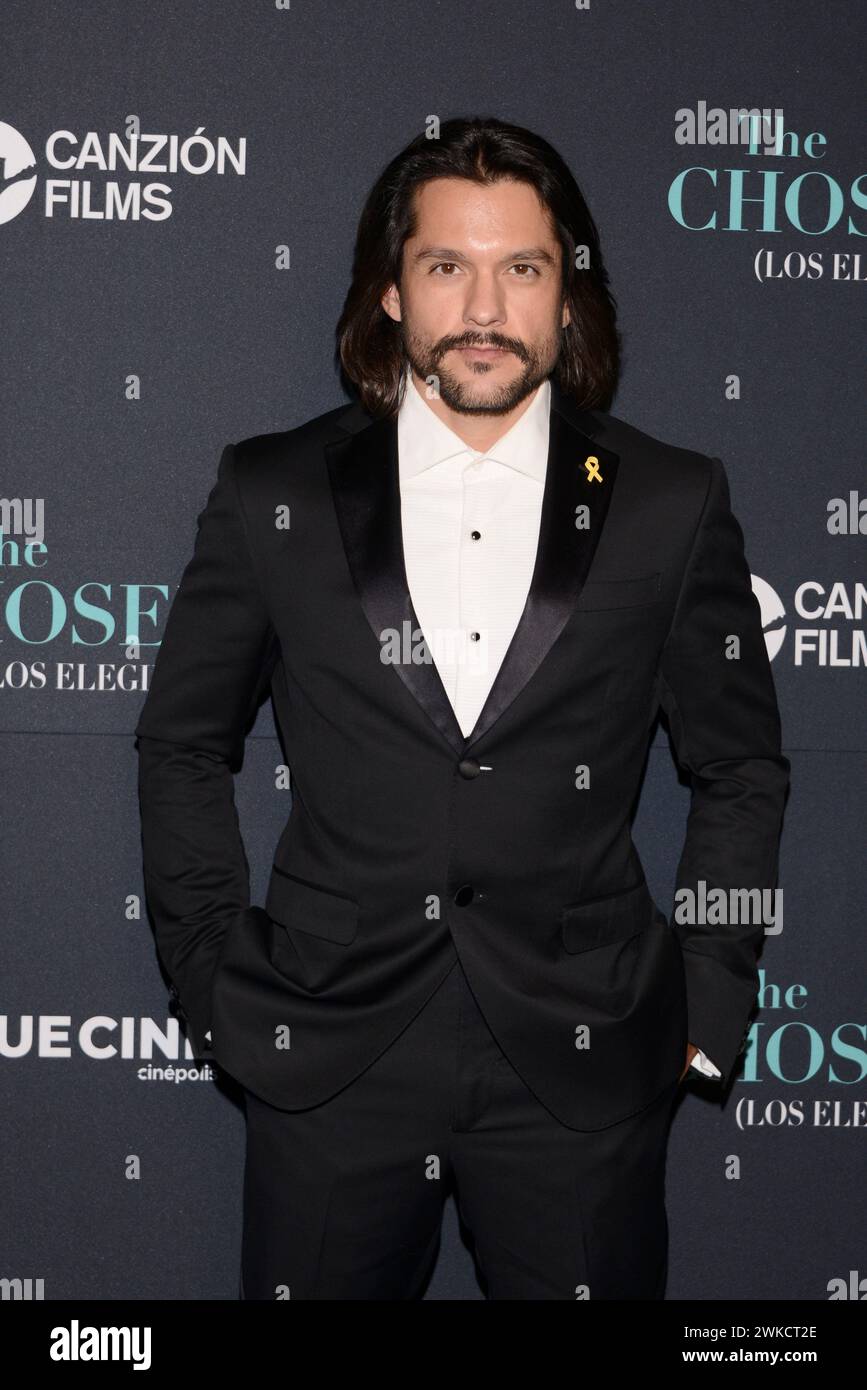 Mexico City, Mexico. 19th Feb, 2024. Shahar Isaac is attending the red ...