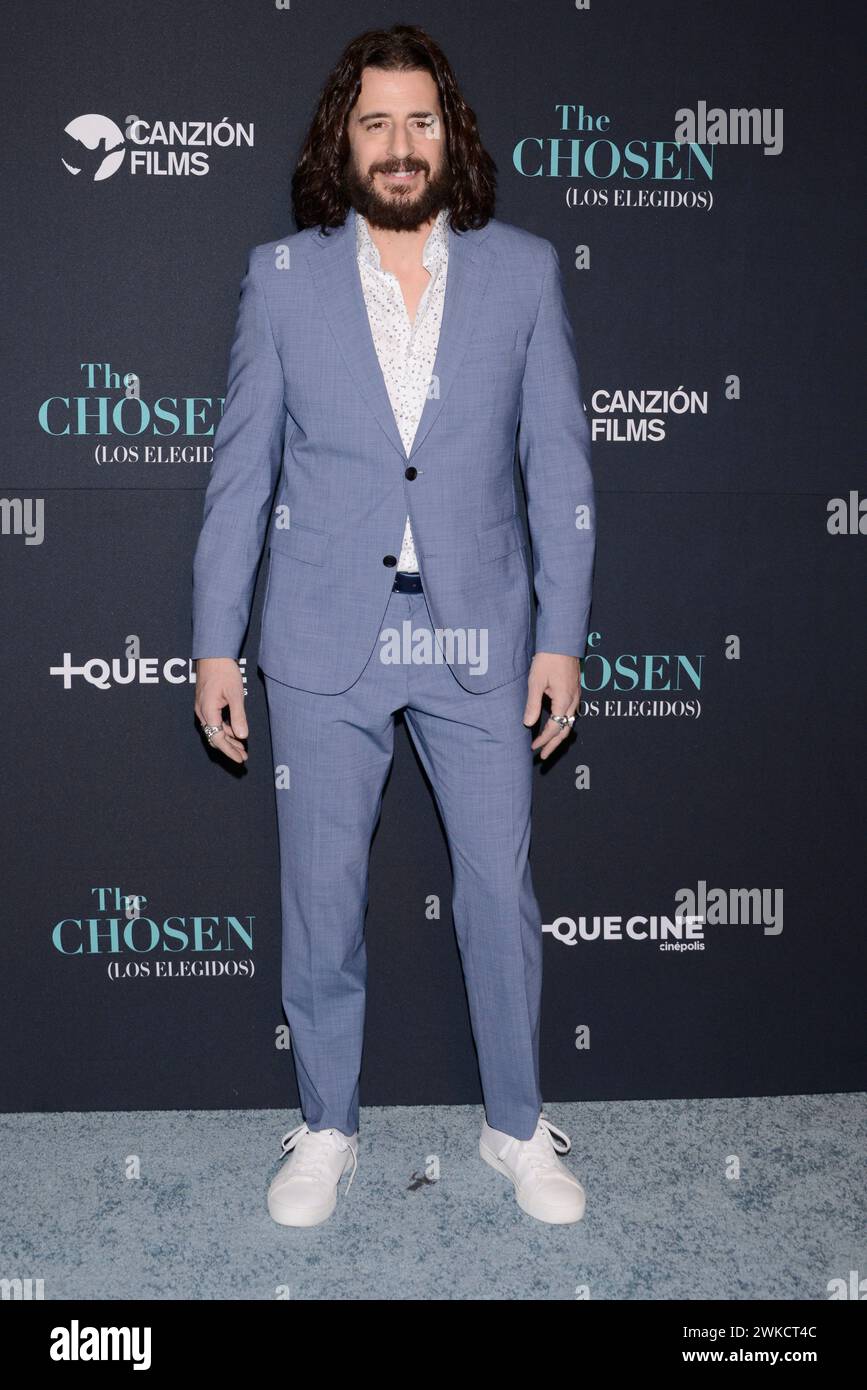 Mexico City, Mexico. 19th Feb, 2024. Jonathan Roumie is attending the ...