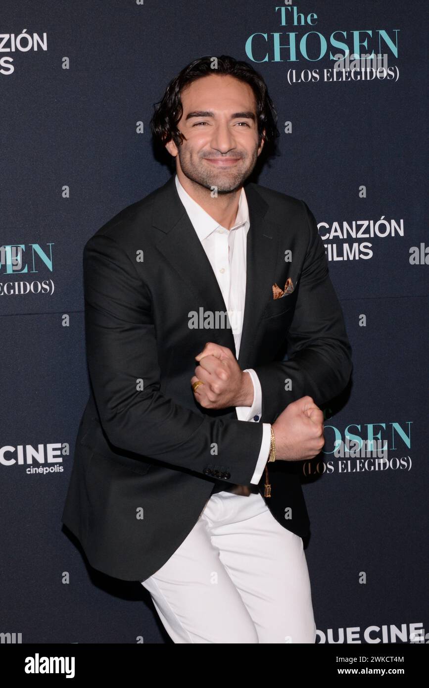 Mexico City, Mexico. 19th Feb, 2024. Abe Bueno Jallad is attending the ...