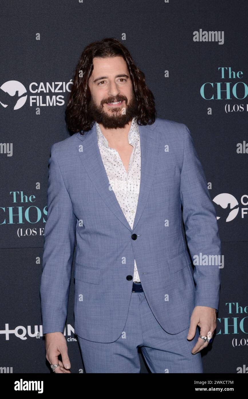 Mexico City, Mexico. 19th Feb, 2024. Jonathan Roumie is attending the ...