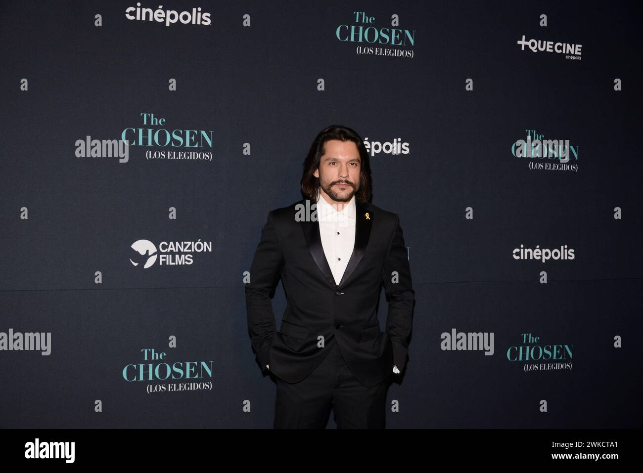Mexico City, Mexico. 19th Feb, 2024. Shahar Isaac is attending the red ...