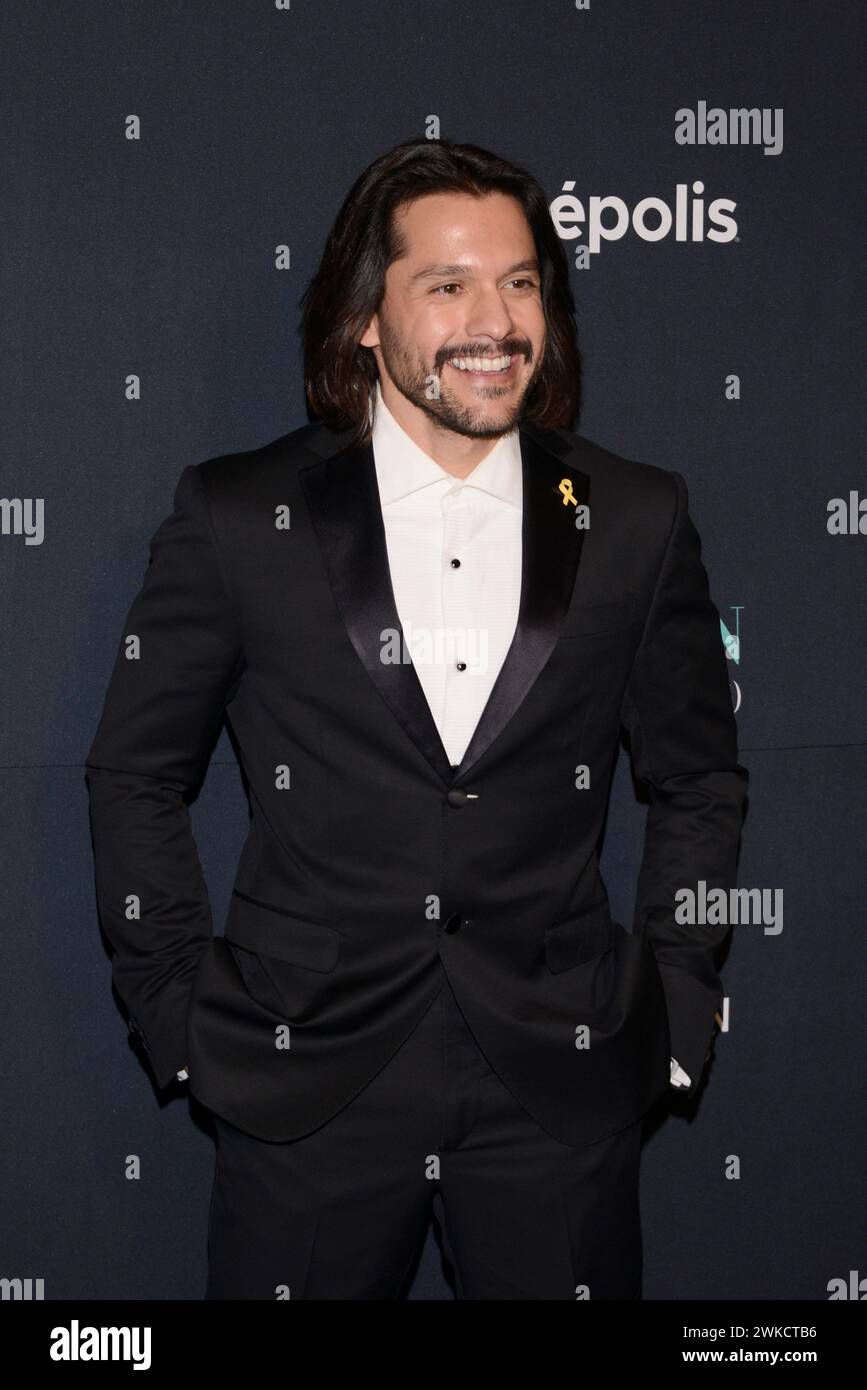 Mexico City, Mexico. 19th Feb, 2024. Shahar Isaac is attending the red ...